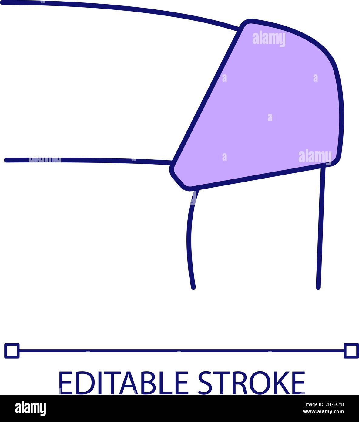 Knee pad RGB color icon Stock Vector Image & Art - Alamy