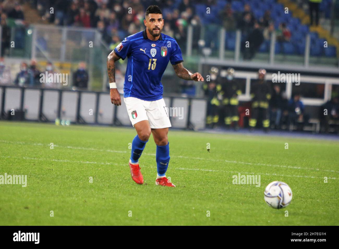 Emerson of Italy during the FIFA World Cup 2022, Qualifiers Group C ...