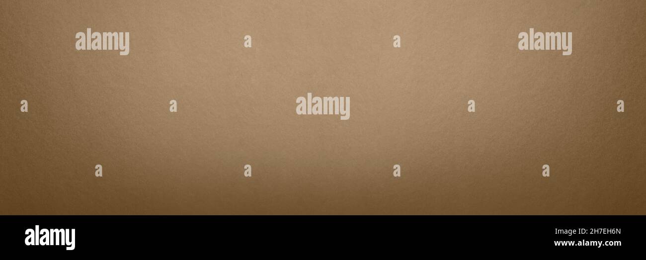 Brown textured paper background. Panorama texture brown cardboard ...