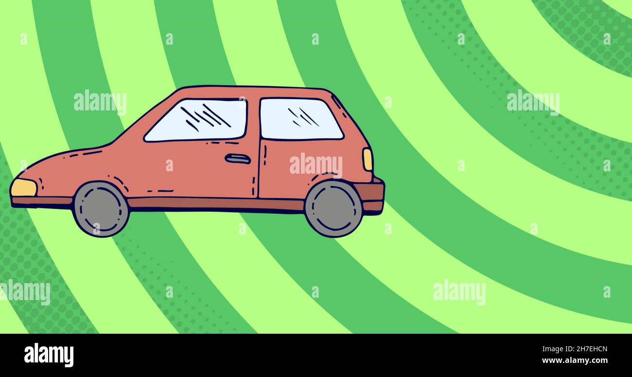 Animated Cars Moving