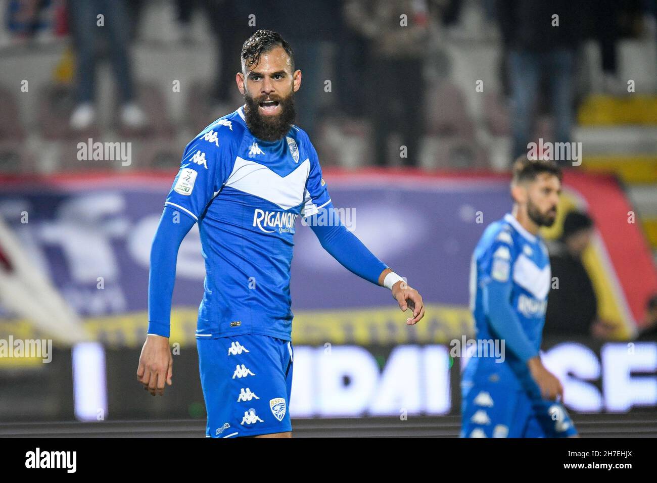 Vicenza, Italy. 20th Nov, 2021. Jhon Chancellor (Brescia) portrait ...