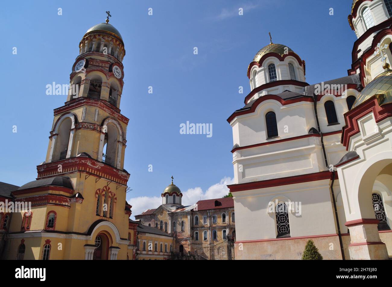 The New Athos Monastery in New Athos, Abkhazia Stock Photo - Alamy