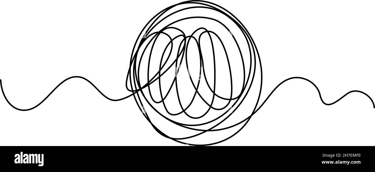 thread, ball, vector, bobbin, concept, logo Stock Vector Image & Art ...