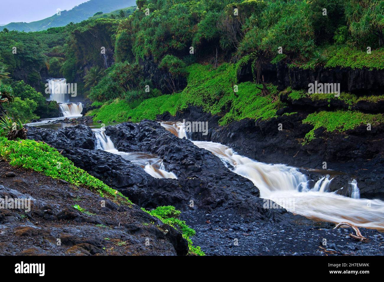 Oheo Gulch, the Seven Sacred Pools of Kipanulu, Haleakala National Park ...