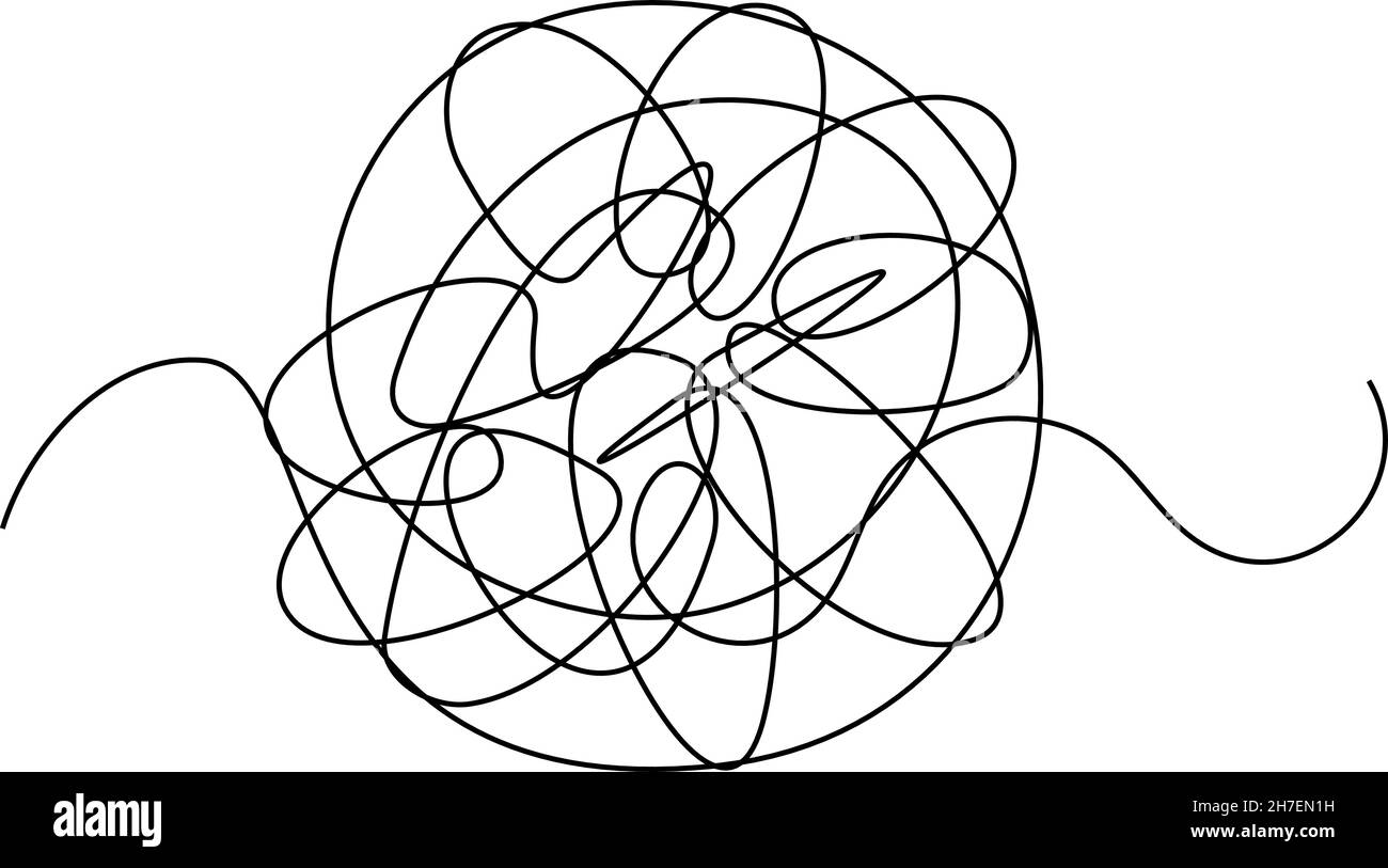 thread, ball, vector, bobbin, concept, logo Stock Vector Image & Art ...