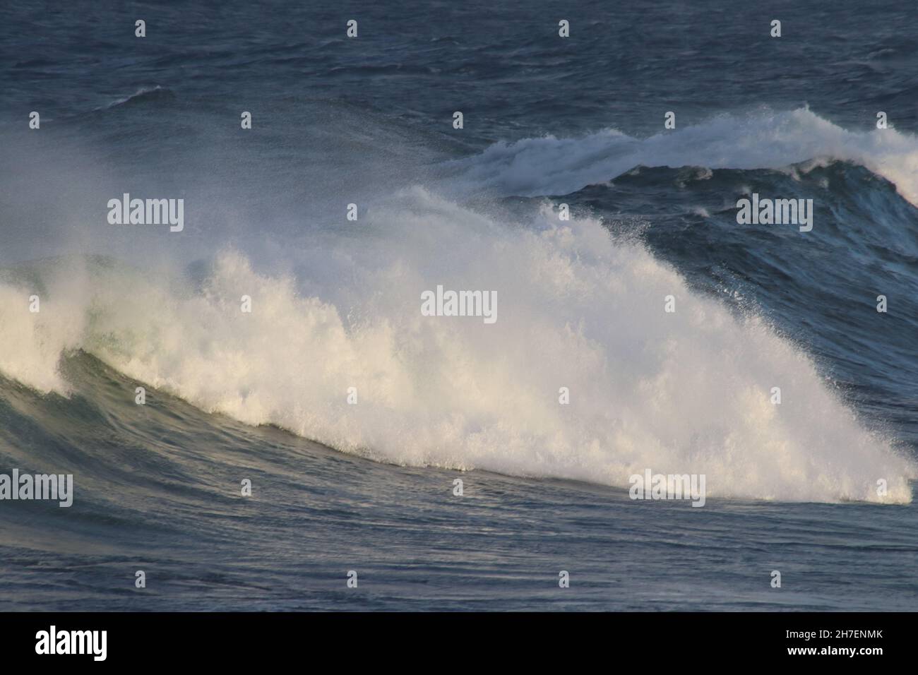 Wind blown sea foam hi-res stock photography and images - Alamy