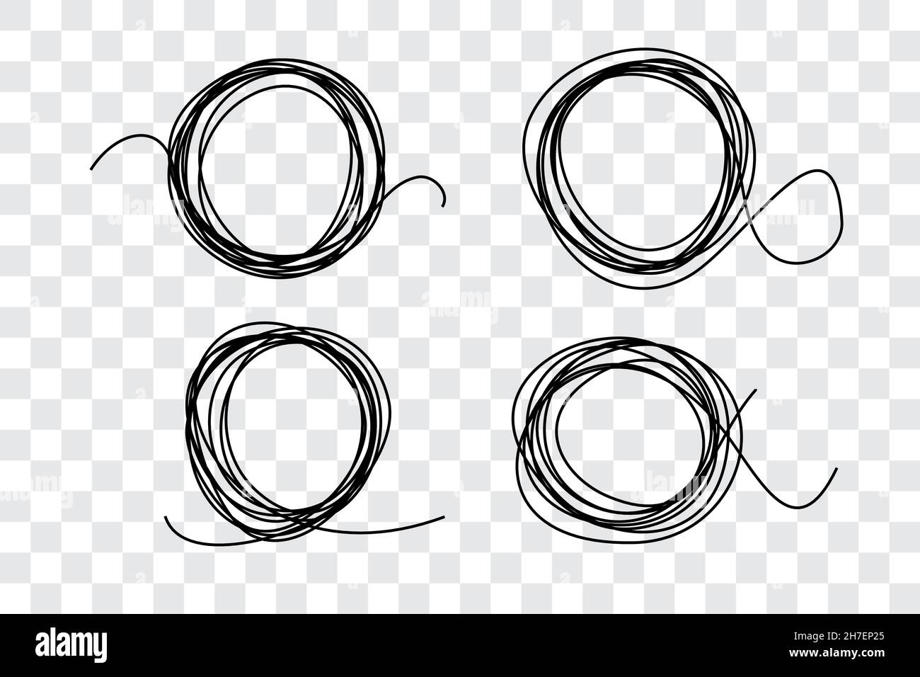 Tangle tangled thread Stock Vector Image & Art - Alamy