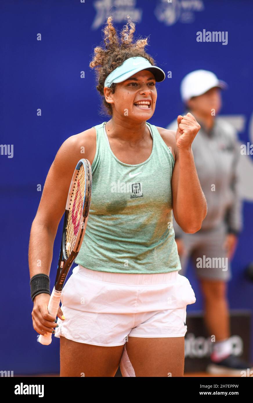 Mayar Sherif (Egypt). Argentina Open WTA 2021. Quarter Final Stock ...