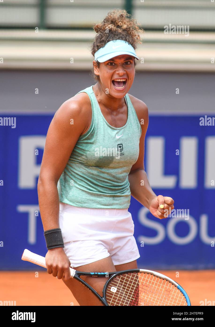 Mayar Sherif (Egypt). Argentina Open WTA 2021. Quarter Final Stock Photo - Alamy