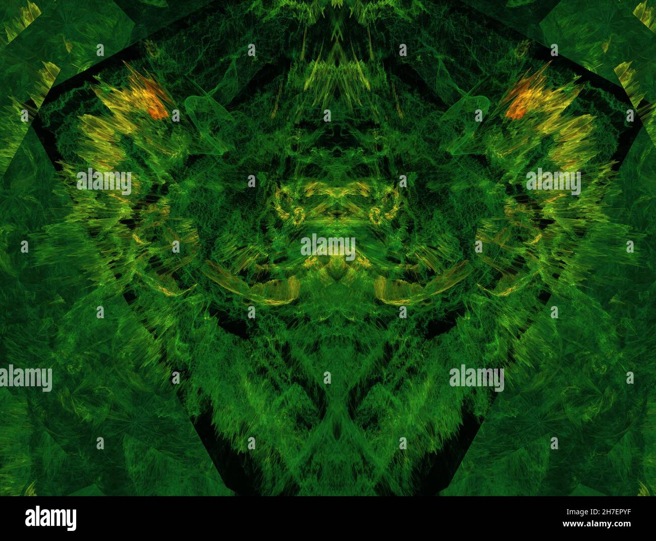 Imaginatory fractal abstract background Image Stock Photo - Alamy