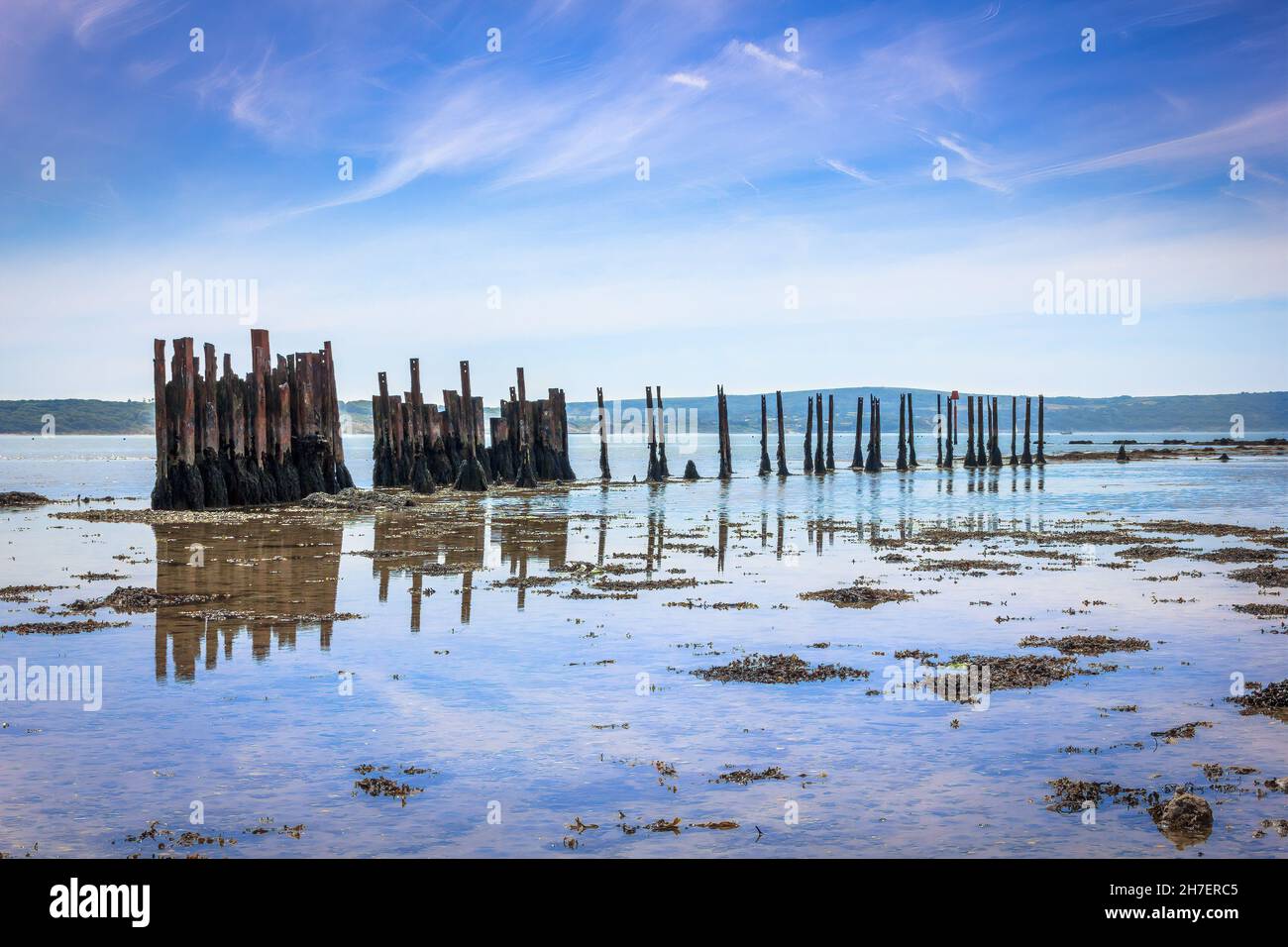 Keyhaven and Lymington nature reserve in Hampshire, England Stock Photo ...