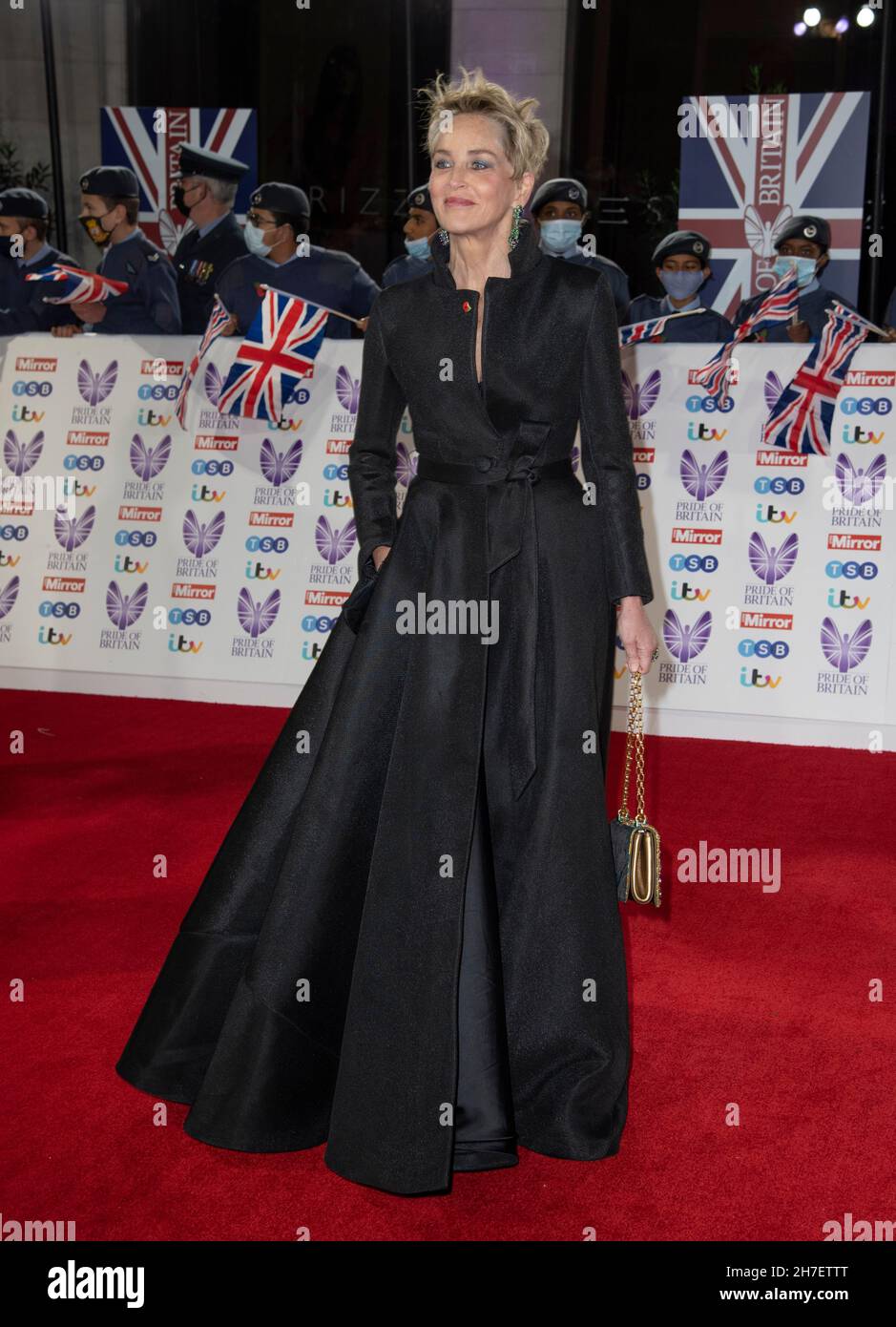 London, UK. Sharon Stone at the The Daily Mirror Pride of Britain ...
