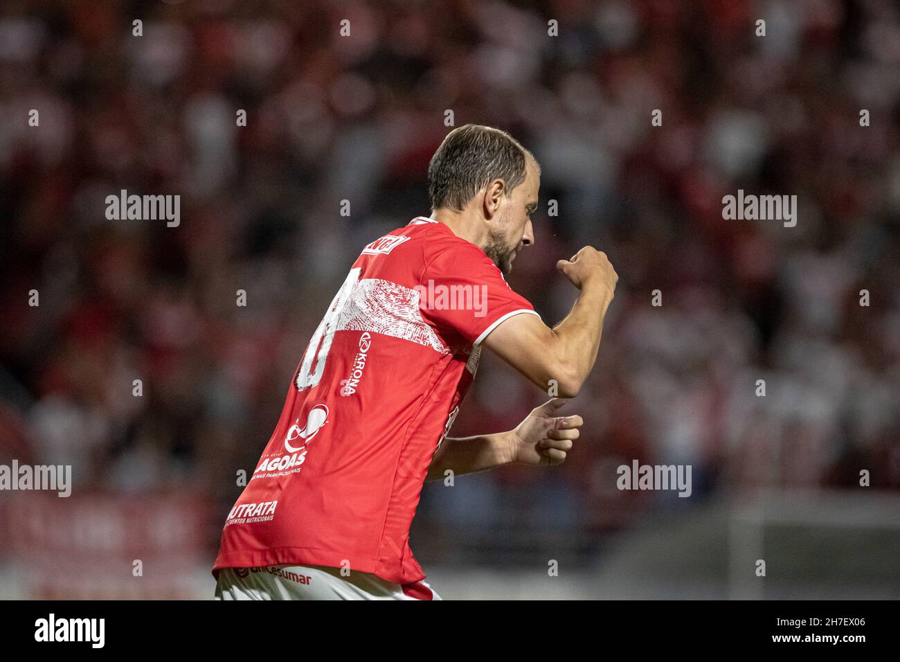 AL - Maceio - 11/22/2021 - BRAZILIAN B 2021, CRB X VITORIA - CRB player ...