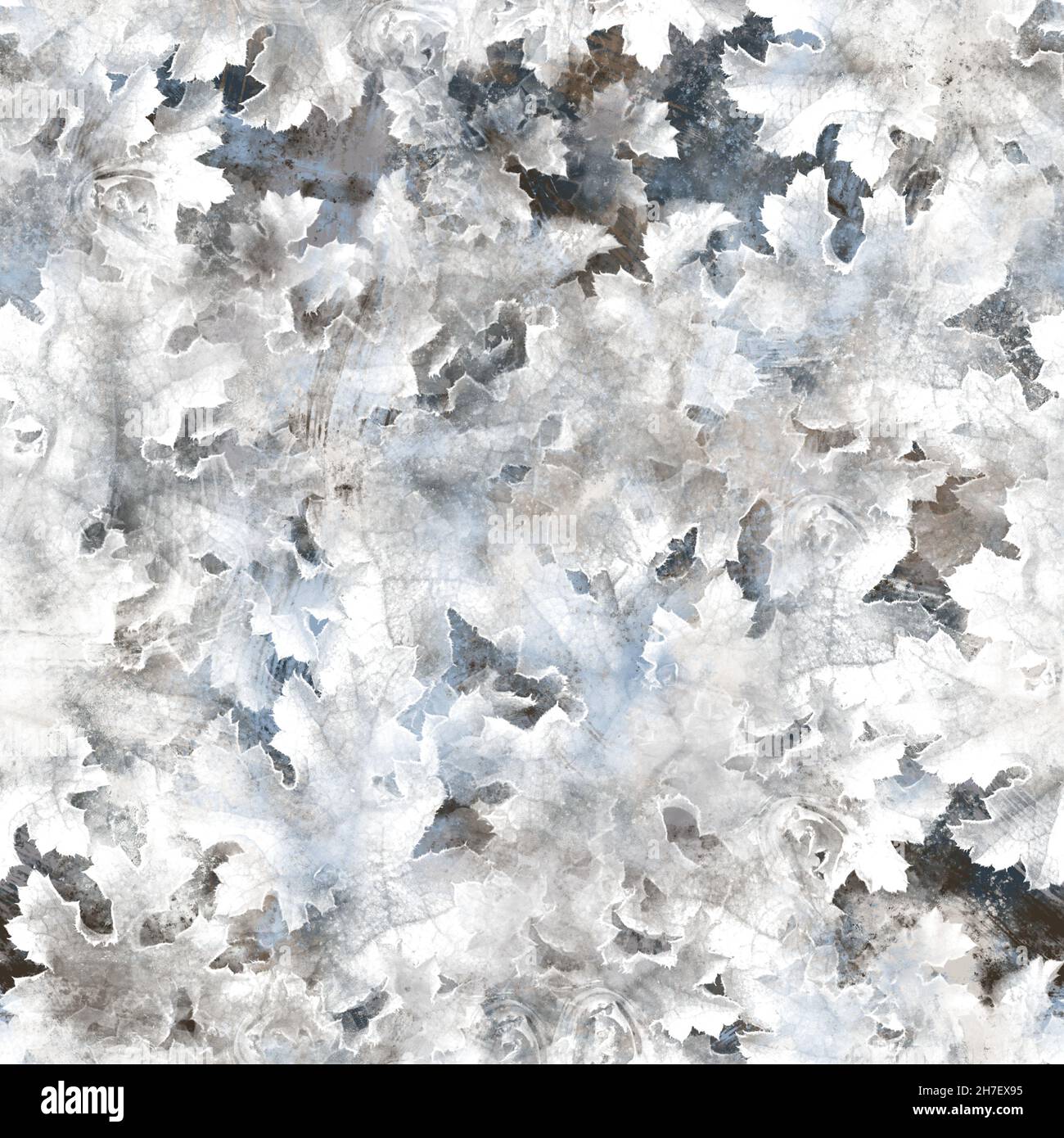 Seamless neutral and white grungy classic abstract surface pattern ...