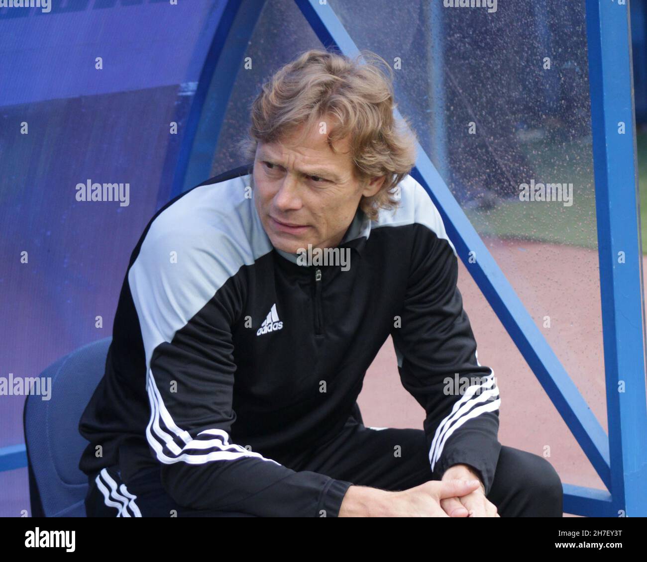 Russian federation. Moscow. The head coach of the Russian national ...