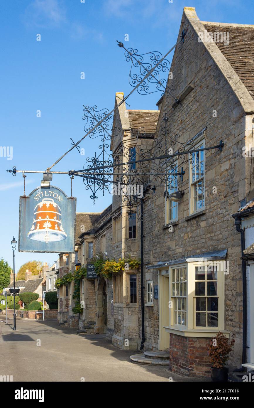 15th century The Bell Inn, High Street, Stilton, Cambridgeshire ...