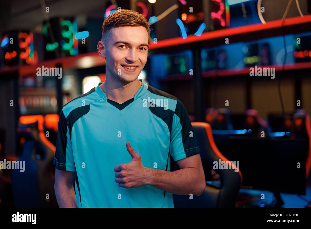 Gamer handsome hi-res stock photography and images - Alamy
