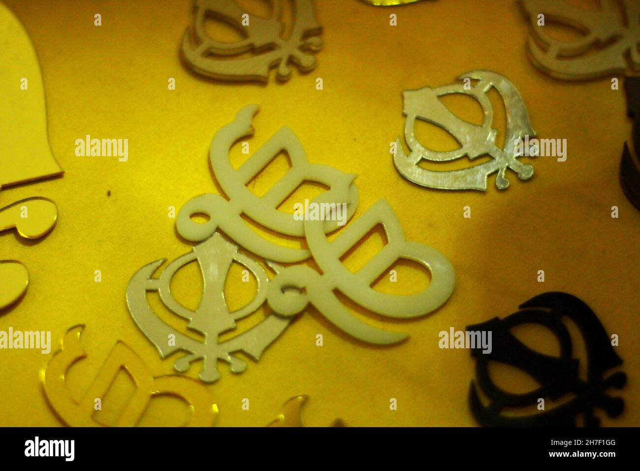 Khalsa symbol hi-res stock photography and images - Alamy