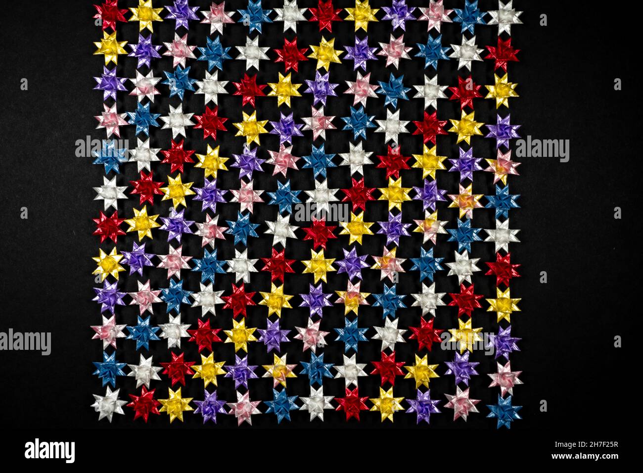 illustration of vector background with colorful stars Stock Photo - Alamy