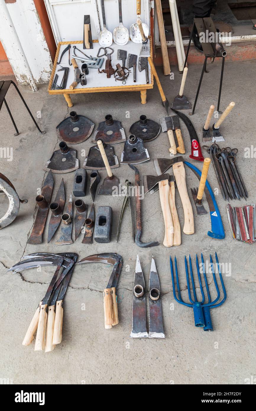 Made iron tools hi-res stock photography and images - Alamy