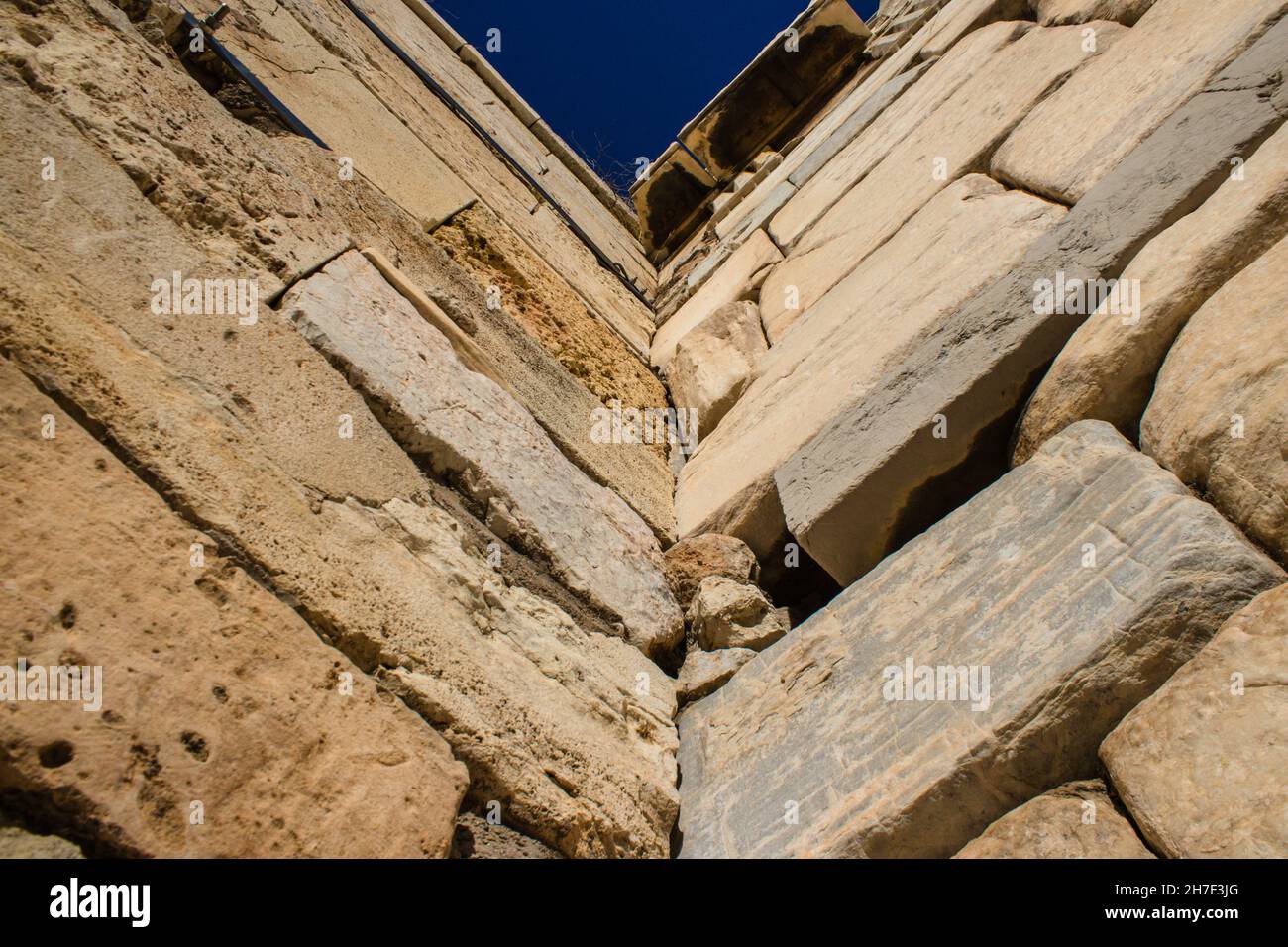 Athens, Greece - November 22, 2021 The Acropolis is an ancient citadel ...