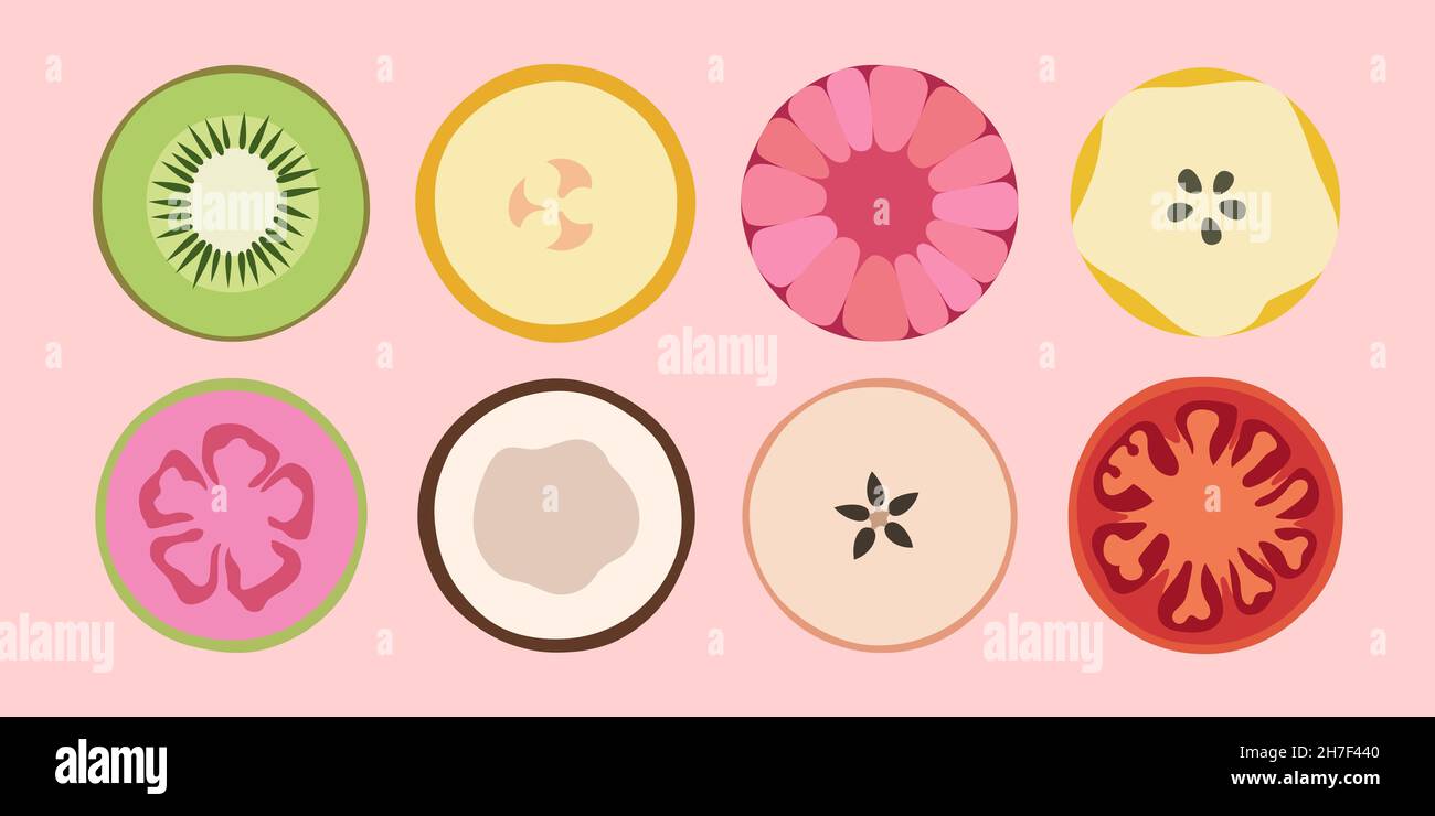 Fruits Vegetables Fig Apple Strawberry High Resolution Stock ...