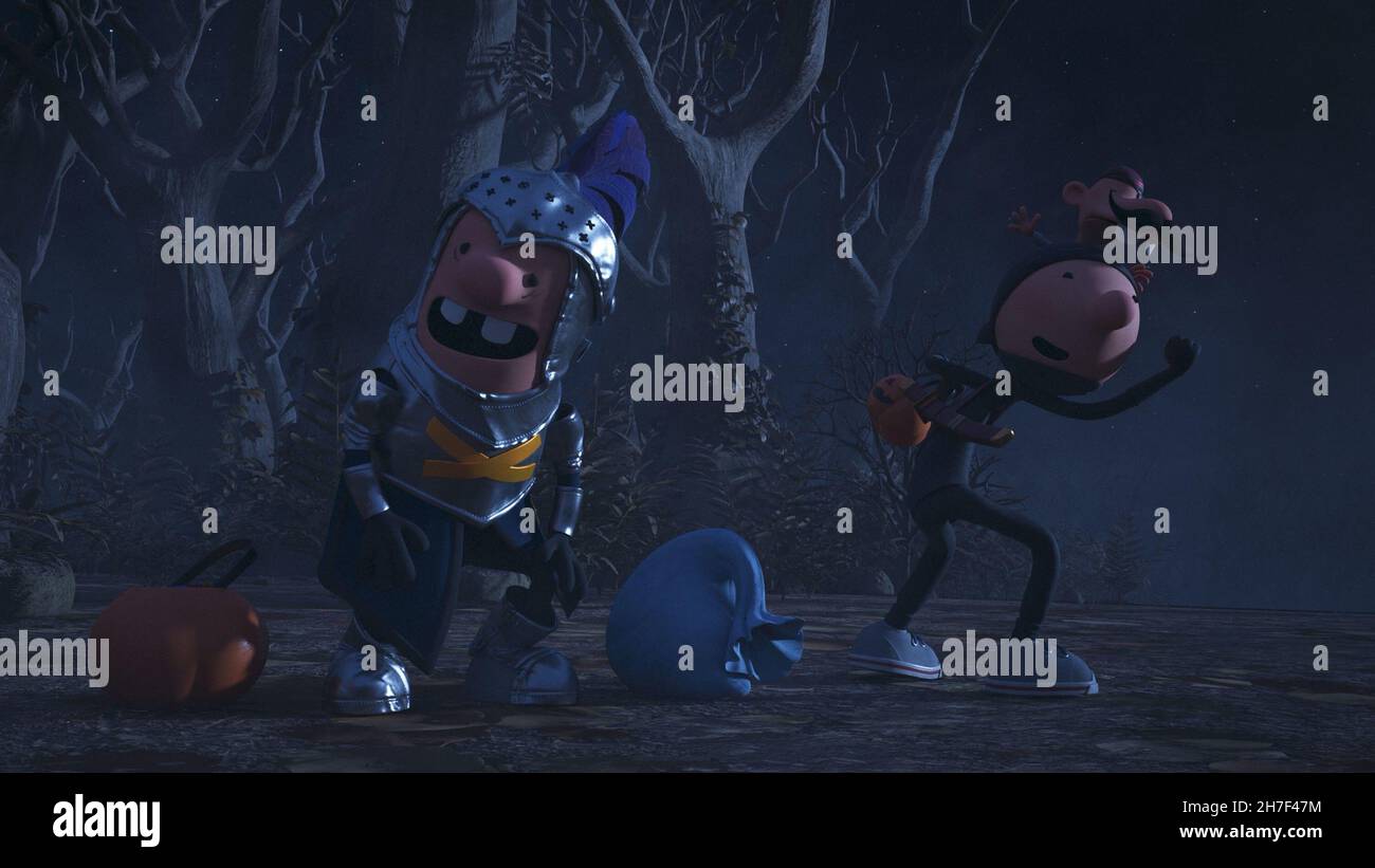 DIARY OF A WIMPY KID, from left: Rowley (voice: Ethan William Childress ...