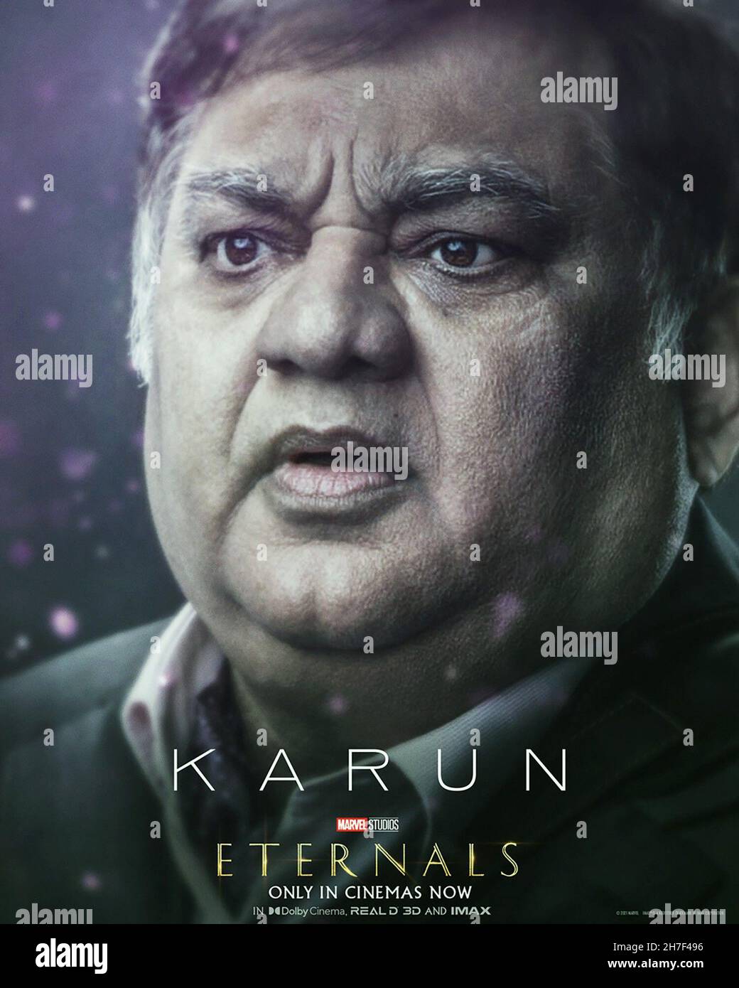 ETERNALS, British character poster, Harish Patel, as Karun, 2021 ...