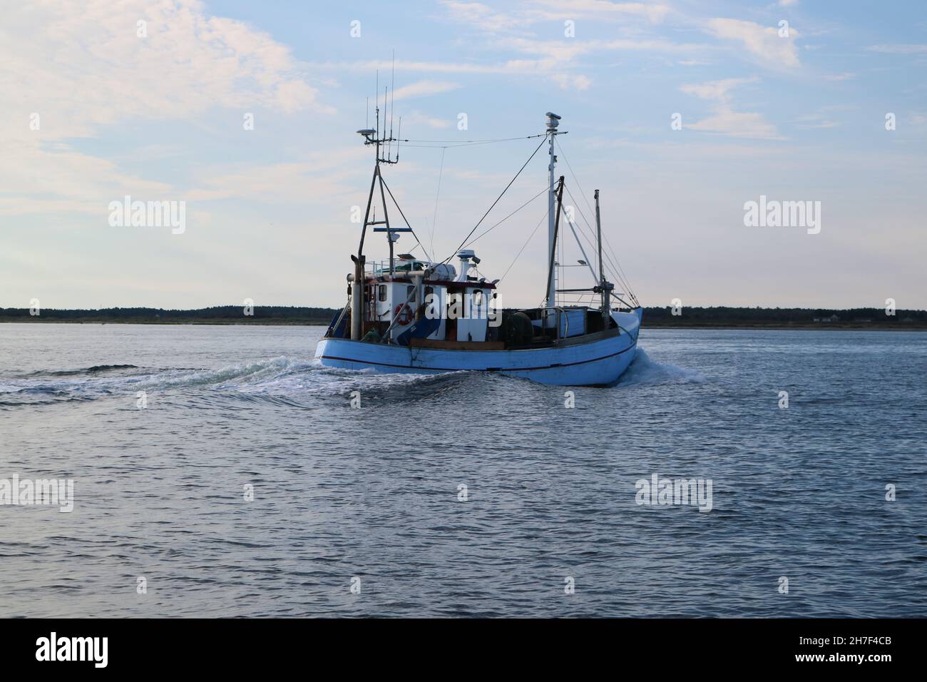 Danish fishing boat Stock Photo - Alamy