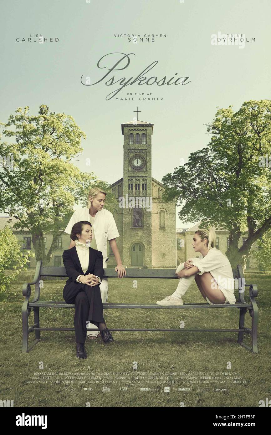 PSYCHOSIA, (aka PSYKOSIA), Danish poster, from left: Lisa Carlehed ...