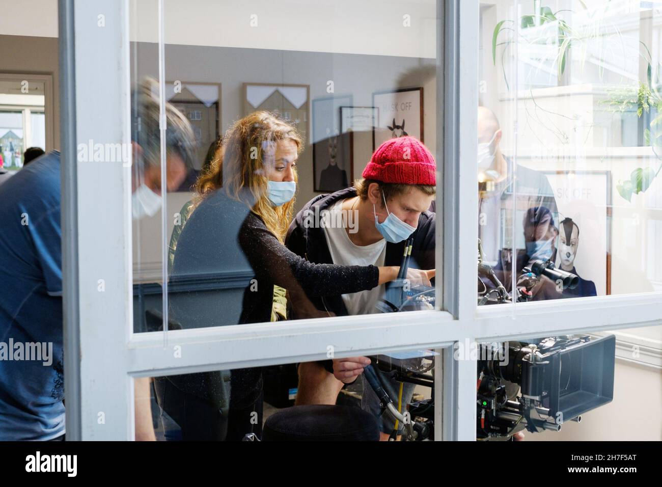 WOLF, from left: director Nathalie Biancheri, cinematographer Michal ...