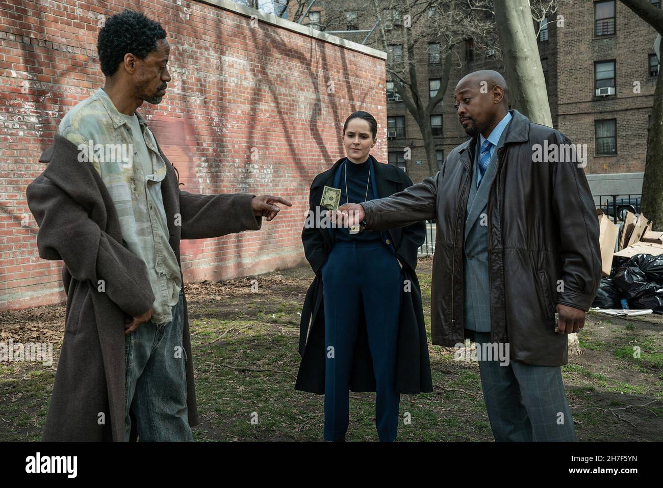 POWER BOOK III: RAISING KANAN, from left: Tyson Hall, Shanley Caswell ...