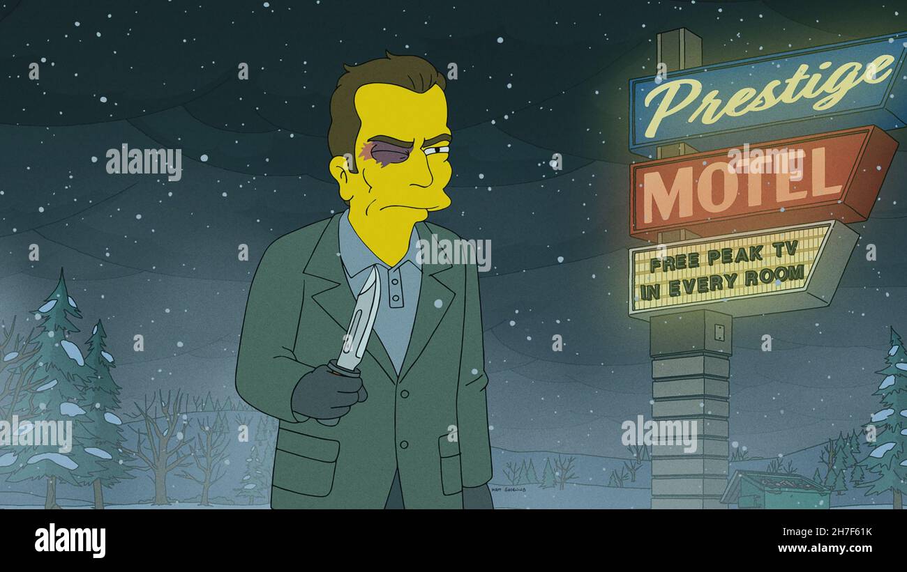 THE SIMPSONS, Kostas Becker (voice: Brian Cox), A Serious Flanders: Part 2', (Season 32, ep ...