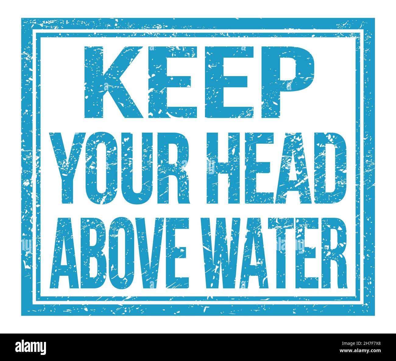 Keep your head above the water hi-res stock photography and images - Alamy