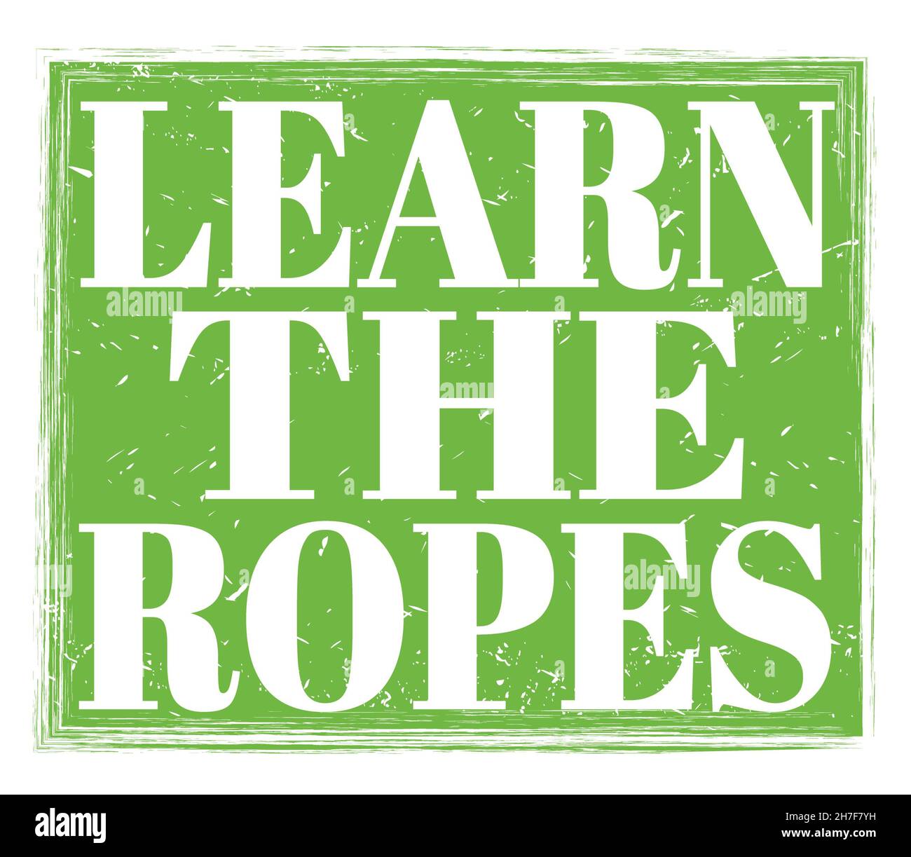 To learn the ropes hi-res stock photography and images - Alamy