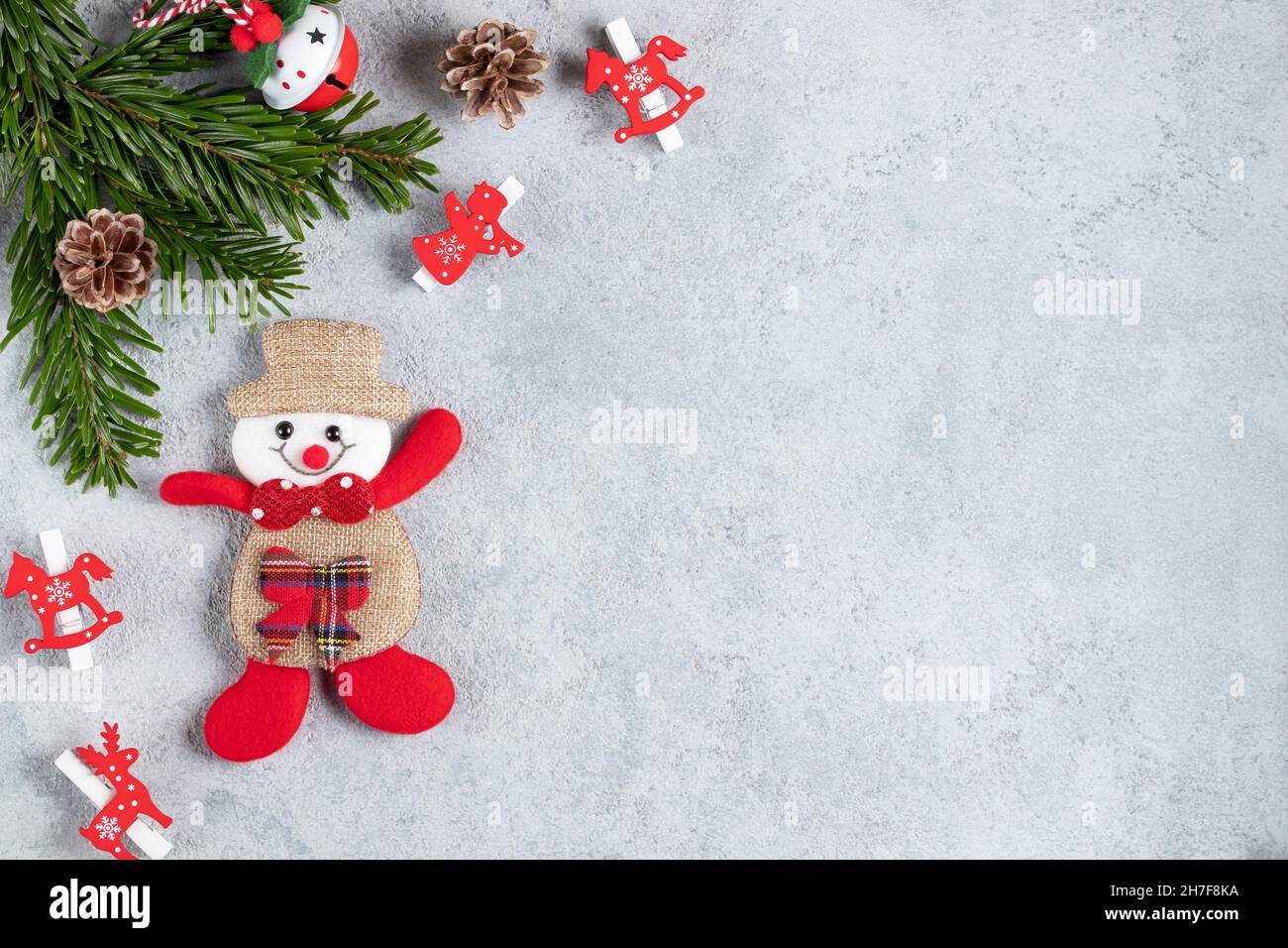 Horizontal christmas border hi-res stock photography and images - Alamy