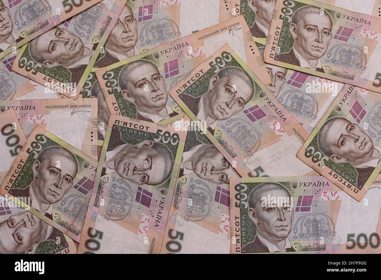 background of banknotes of the Ukrainian hryvnia Stock Photo - Alamy