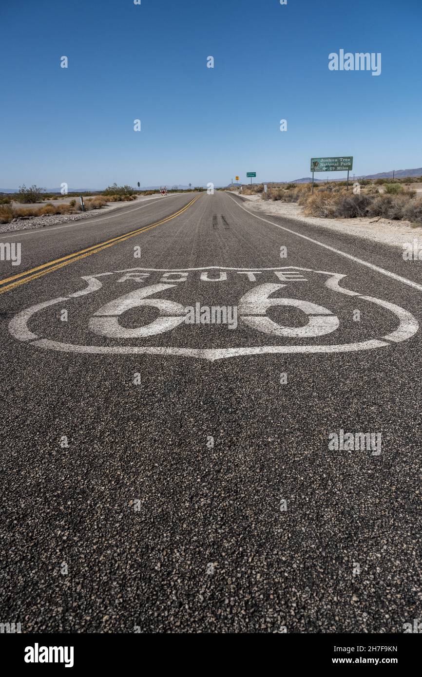 Driving through painted desert hi-res stock photography and images - Alamy