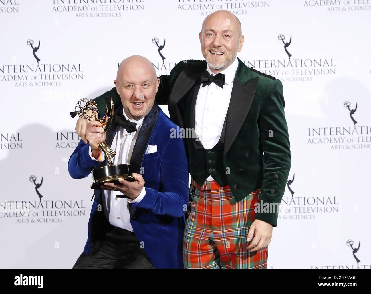 New York, United States. 22nd Nov, 2021. Derek McLean and Daniel ...