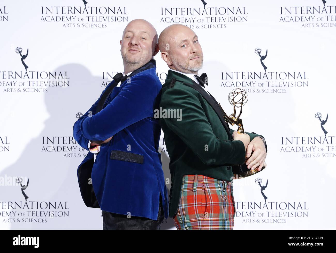 New York, United States. 22nd Nov, 2021. Derek McLean and Daniel ...