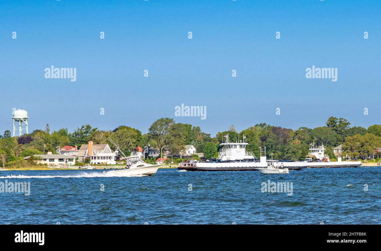 Shelter island ferries hi-res stock photography and images - Alamy