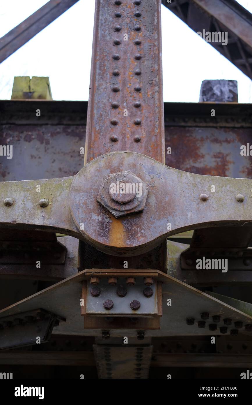 Details of railroad tracks Stock Photo - Alamy