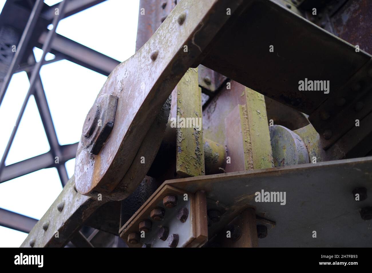 Details of railroad tracks Stock Photo - Alamy