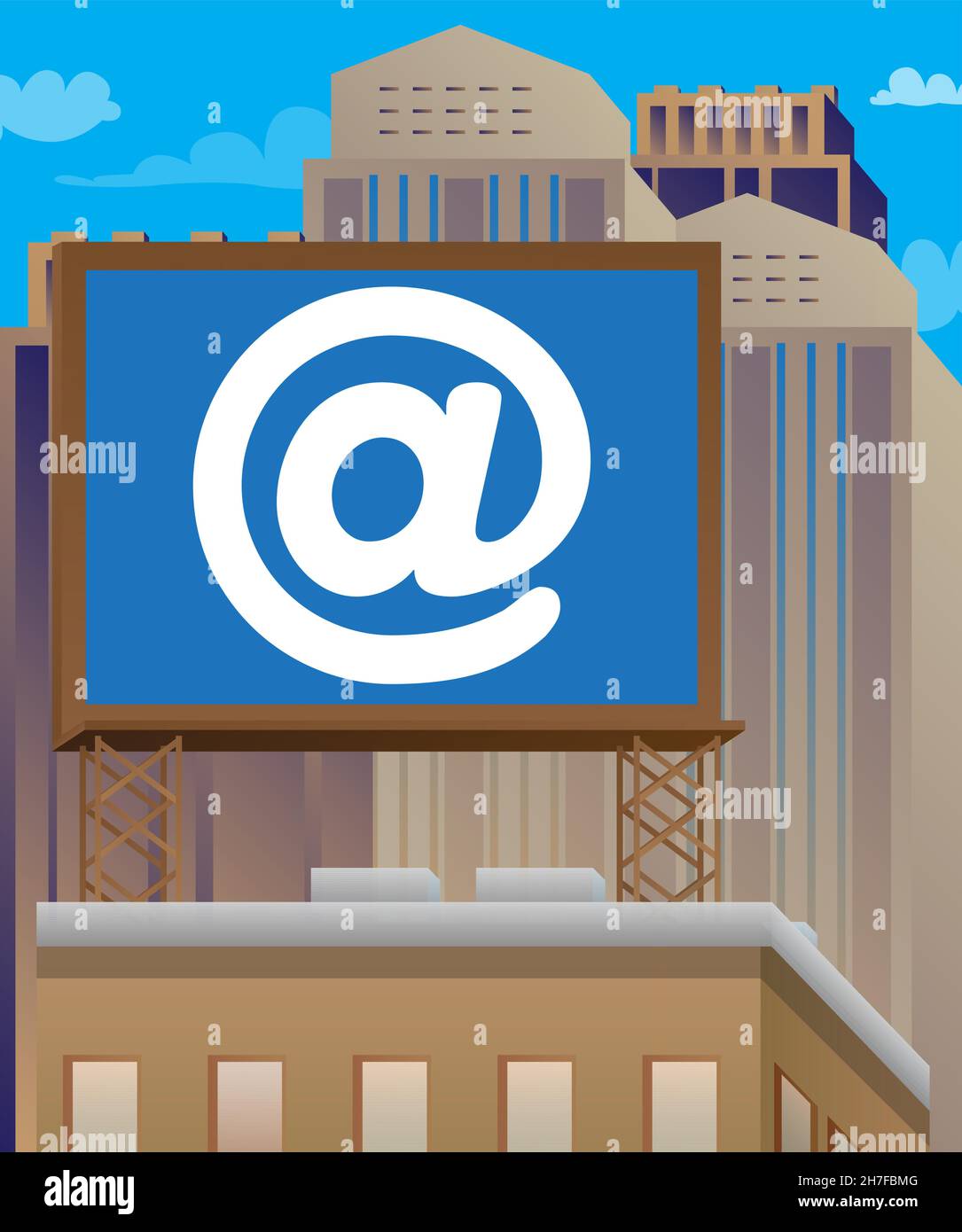 Sending a clear message Stock Vector Images - Alamy