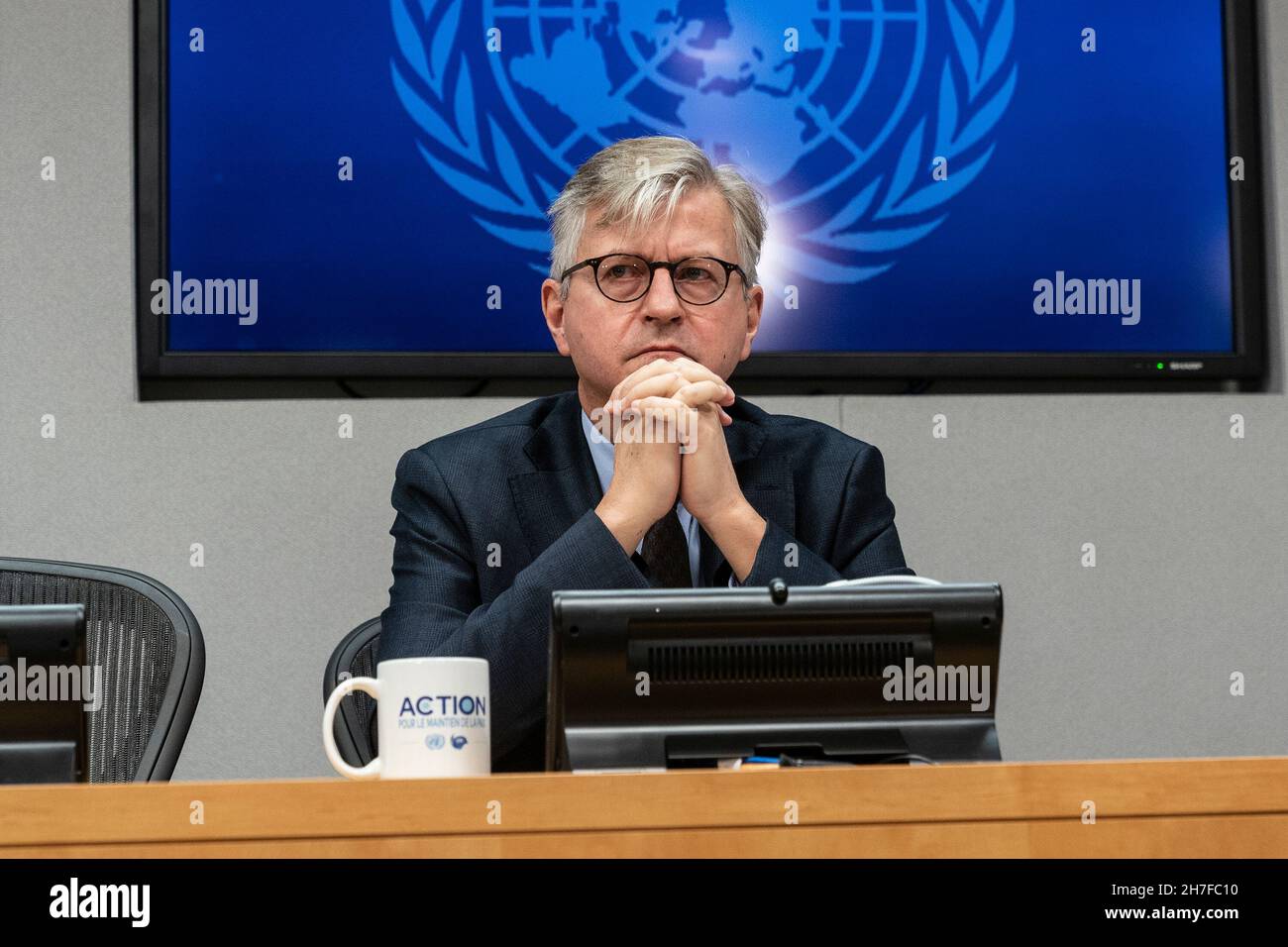 New York, New York, USA. 22nd Nov, 2021. Under-Secretary-General for ...