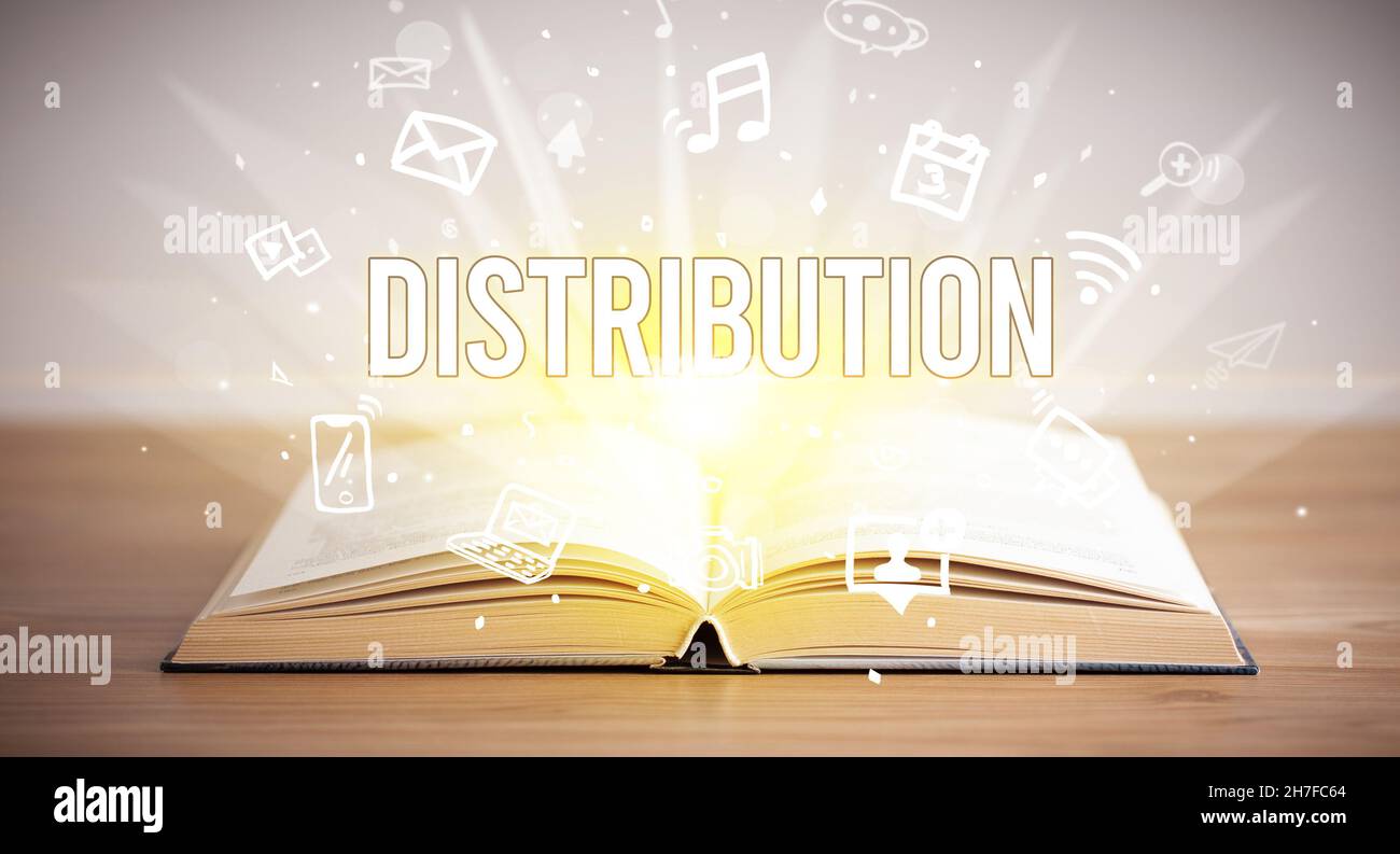 open book with business inscription Stock Photo - Alamy