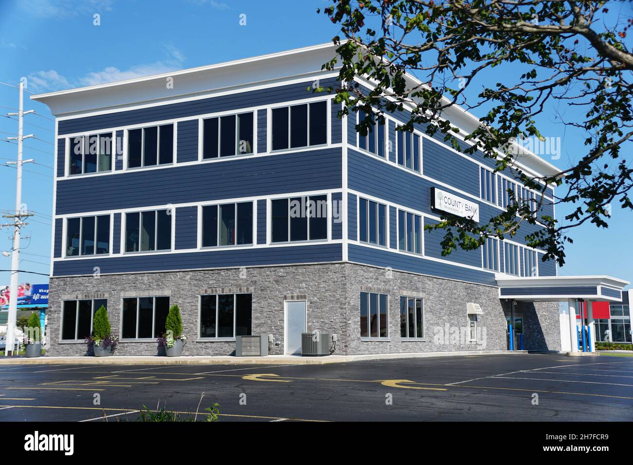 Rehoboth Beach, Delaware, U.S.A - September 2, 2021 - The white and ...