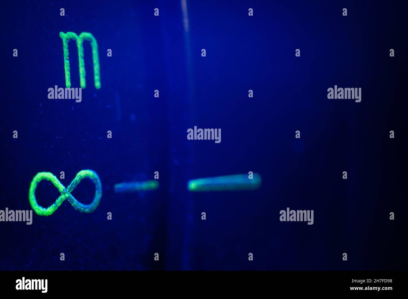 Focal length at infinity on cinema optics, macro photography Stock ...
