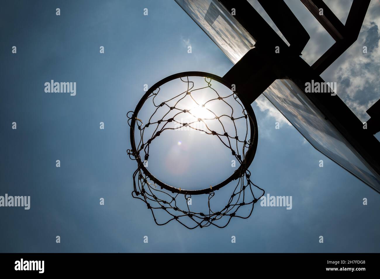Indoor basketball court isolated hi-res stock photography and images ...