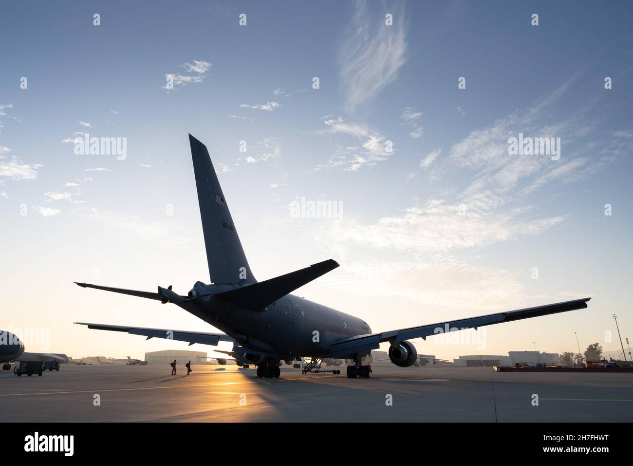 A KC-46A Pegasus aircrew from the 22nd Air Refueling Wing arrives Nov ...